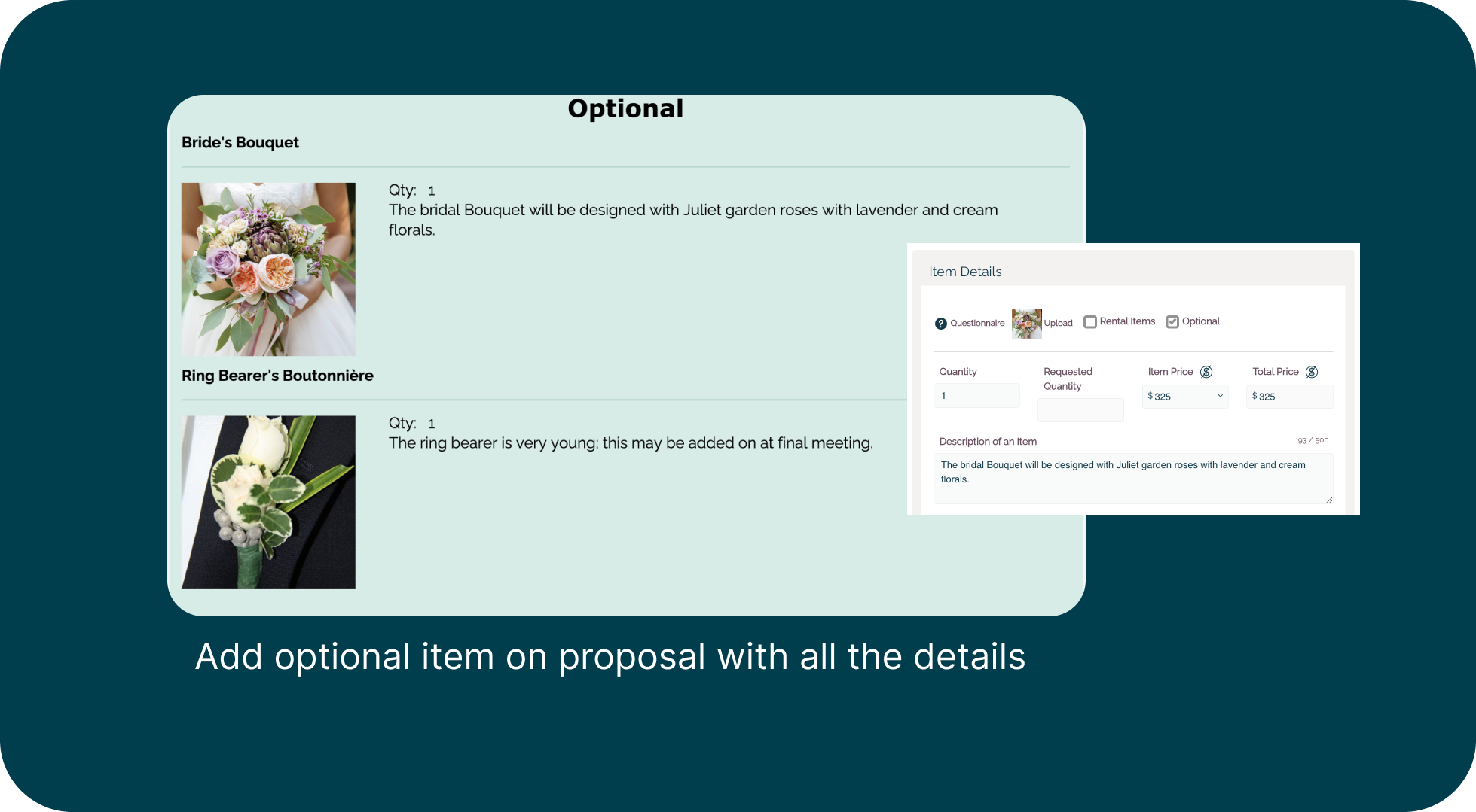 Floral Design Software for Florists | True Client Pro